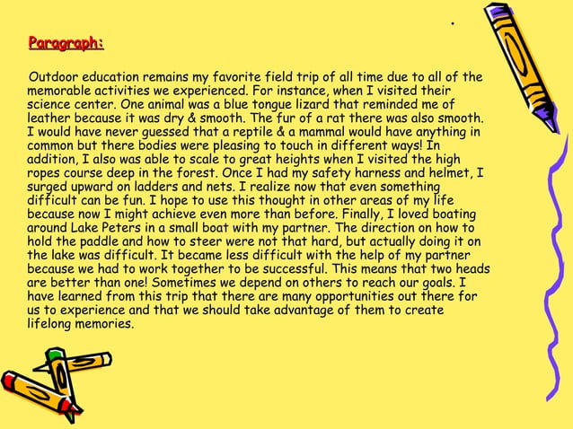 Expository paragraph | PPT