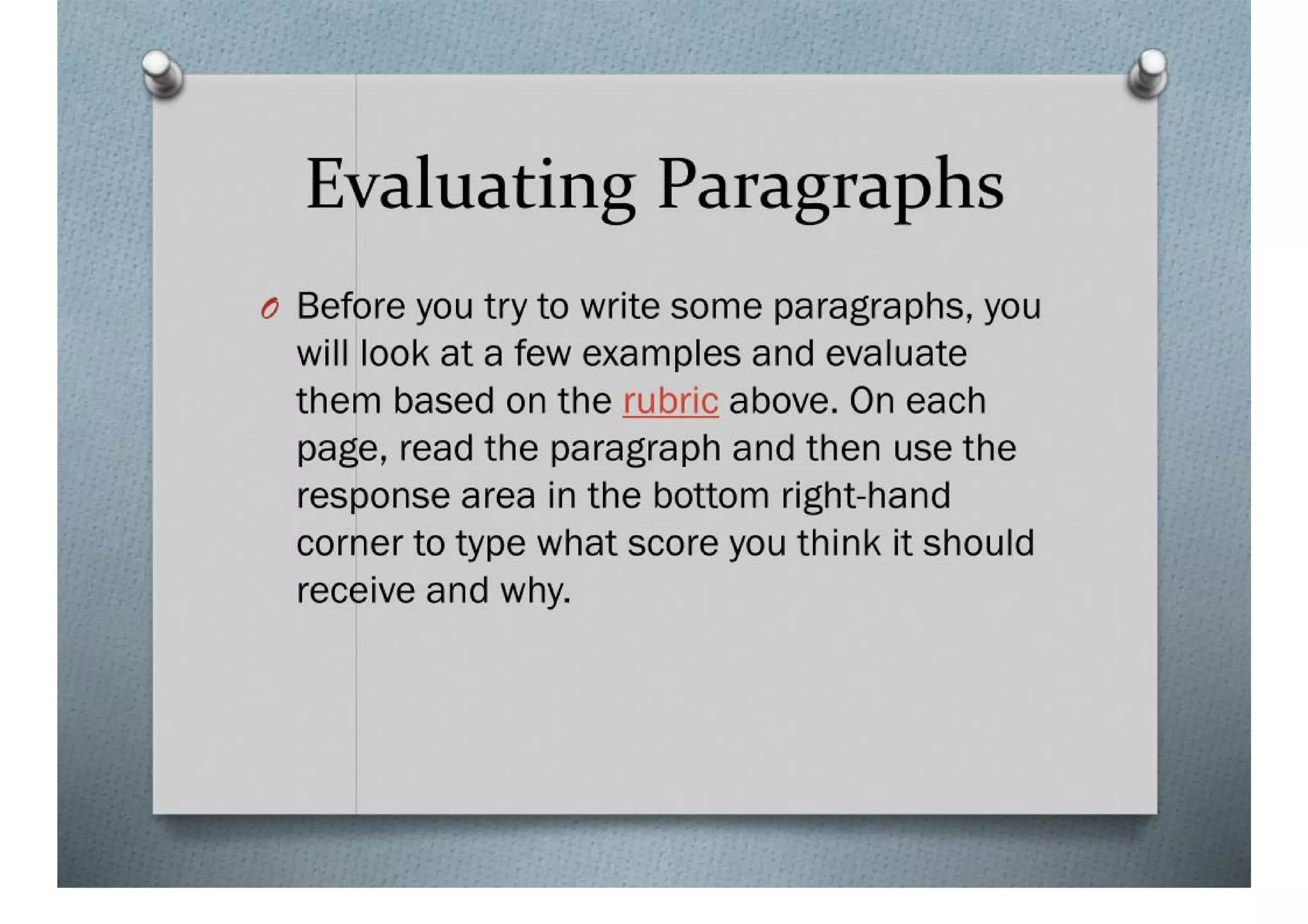 Expository Paragraphs | PDF