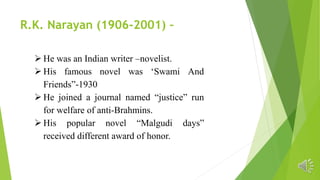 Expository techniques and rk narayan | PPTX