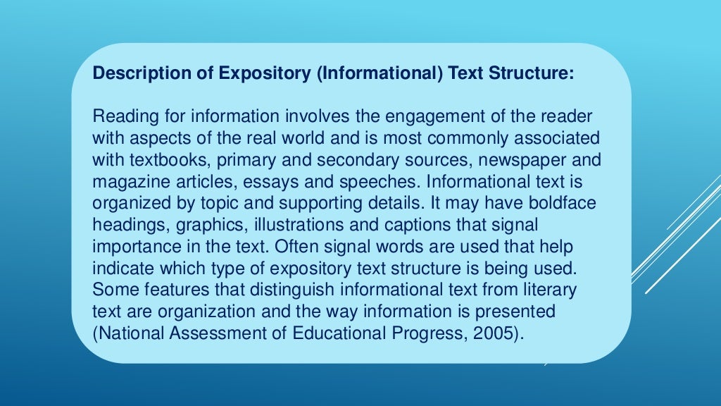 Expository text