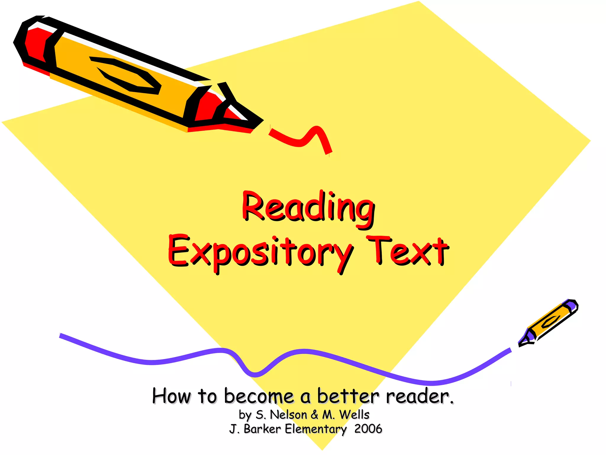 Expository text in reading power point | PPT