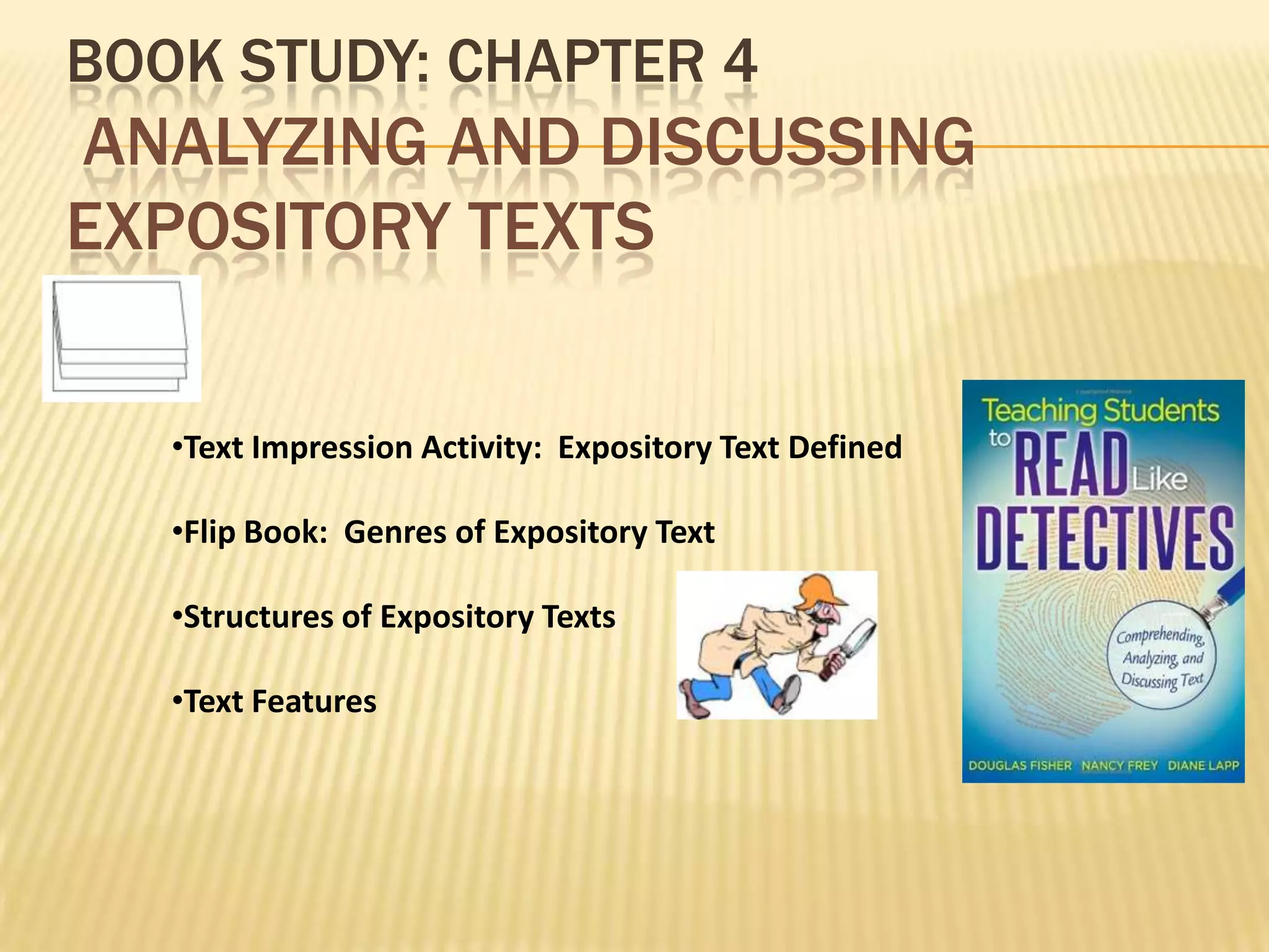 Expository text instruction in grades 3 5 | PPTX