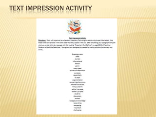 Expository text instruction in grades 3 5 | PPTX