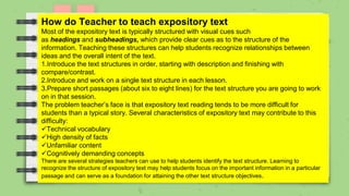 Expository text vs narrative | PPTX