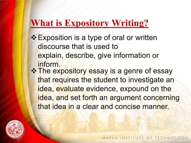 Expository writing | PPTX