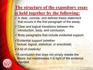 Expository writing | PPTX