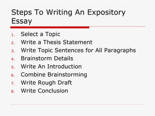 Expository writing | PPT