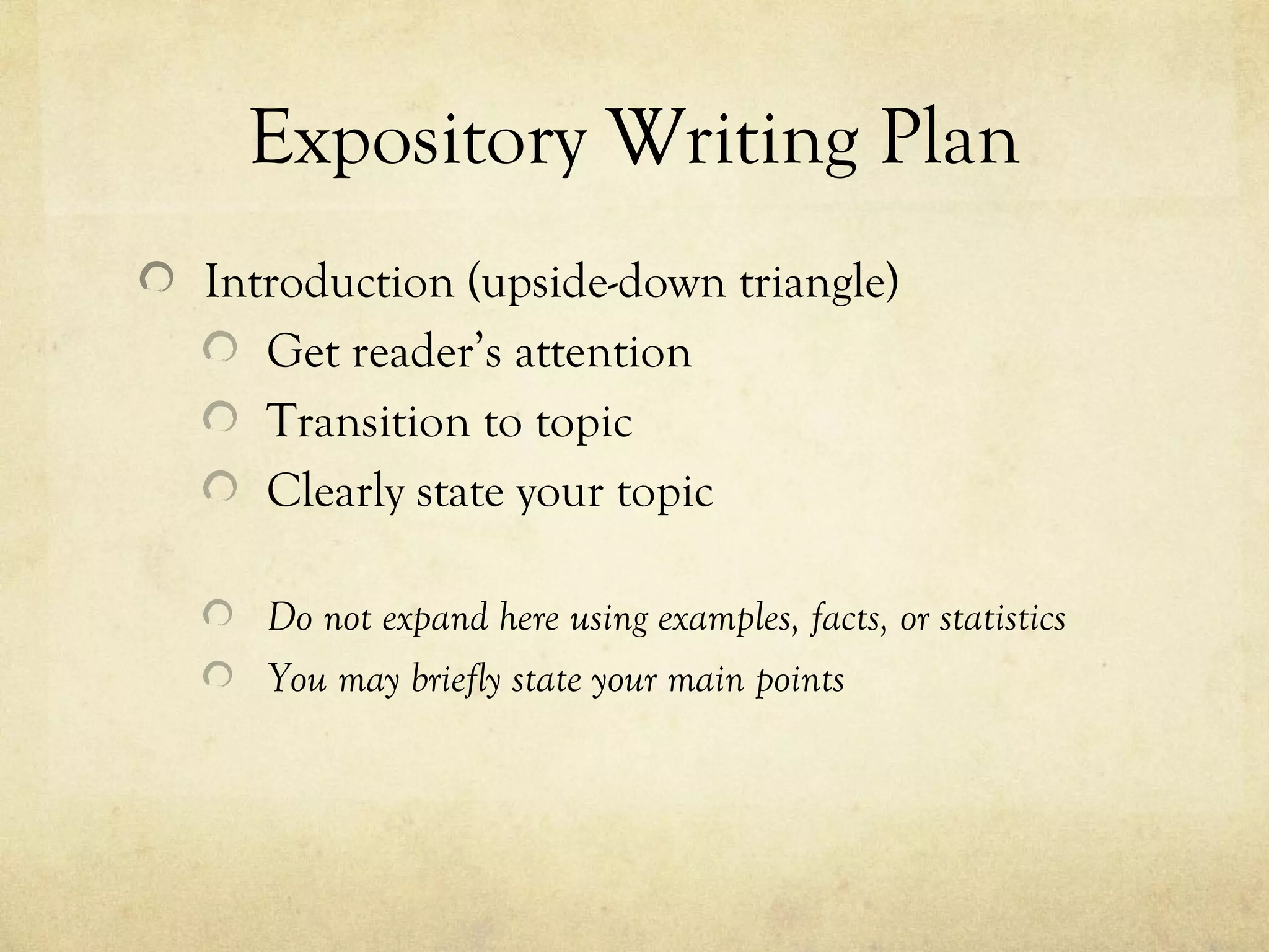 Expository writing | PPT