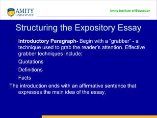 Expository writing | PPT
