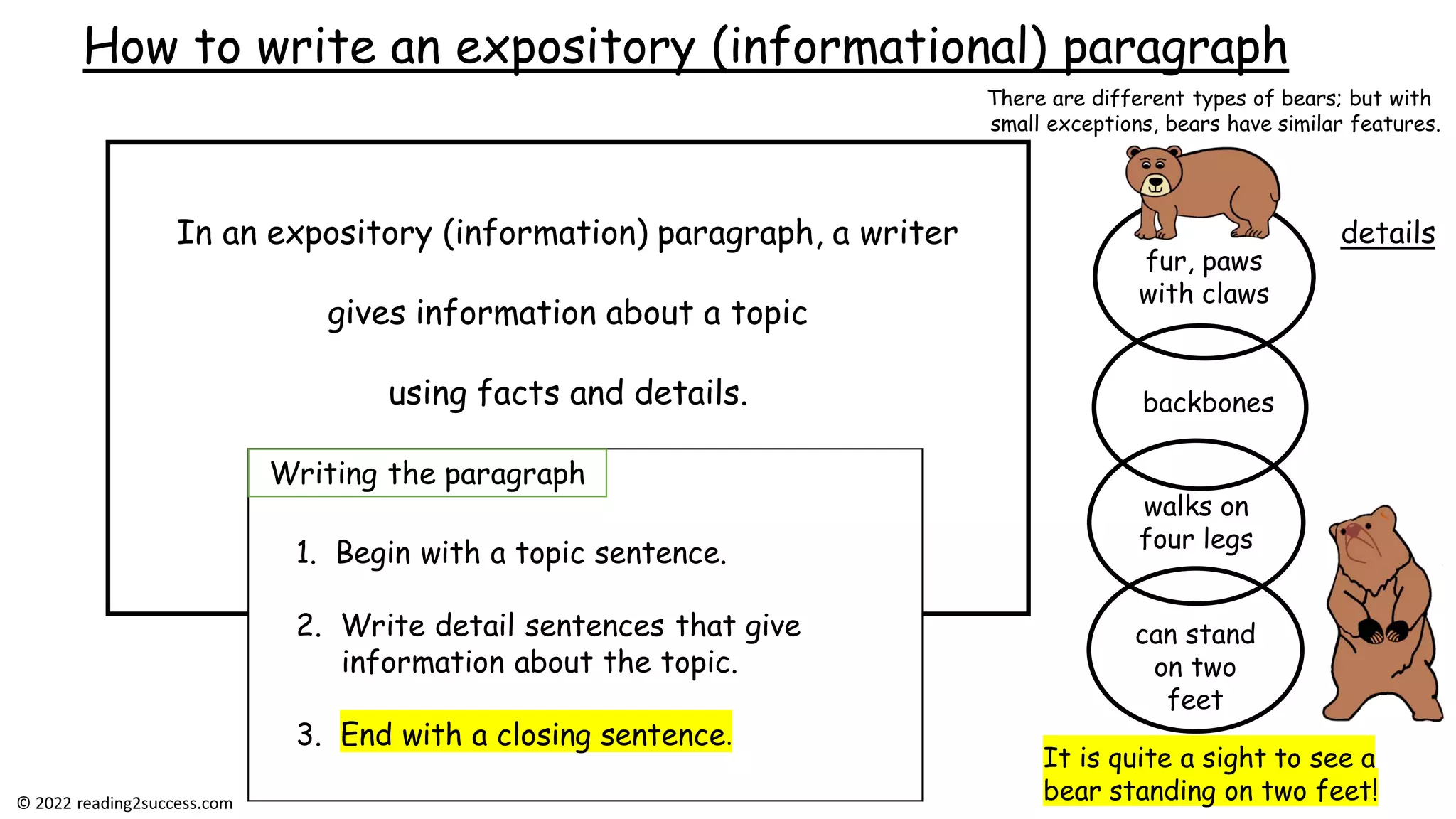 How to Introduce Kids to Expository Writing - explains something or ...