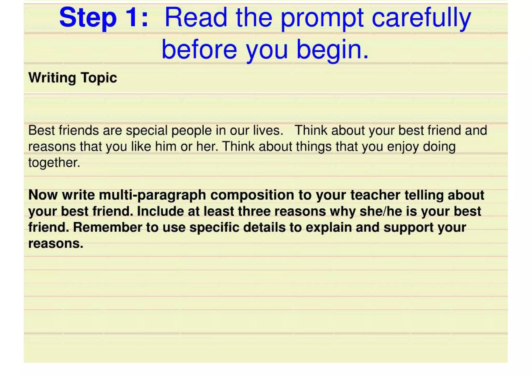 Expository Writing Lesson | PDF