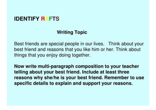 Expository Writing Lesson | PPT