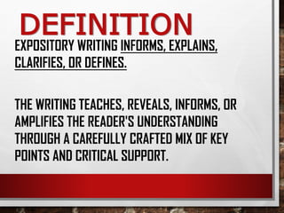 EXPOSITORY WRITING PDF explanation.grpdf | PDF