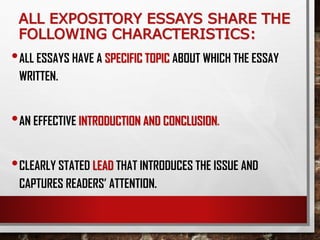 EXPOSITORY WRITING PDF explanation.grpdf | PPT