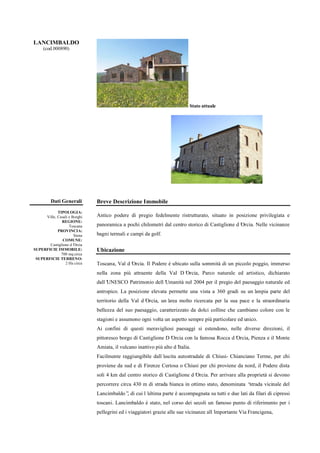 Exposé Lancimbaldo It Versione Completa Hpa | PDF