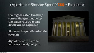Exposure Basics: Learn to Correctly Expose Your Photographs | PPT