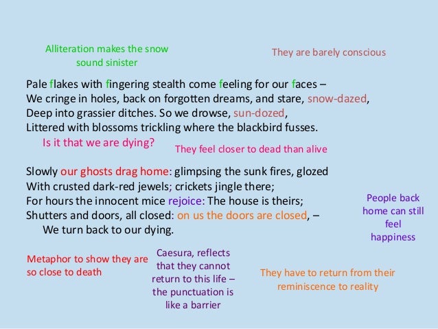 Exposure Poem Key Quotes