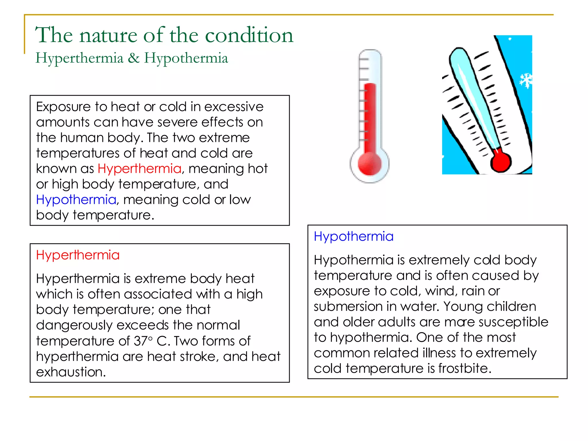 Exposure To Heat And Cold | PPT