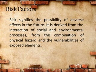 Exposure and Vulnerability (DRRR) | PPTX