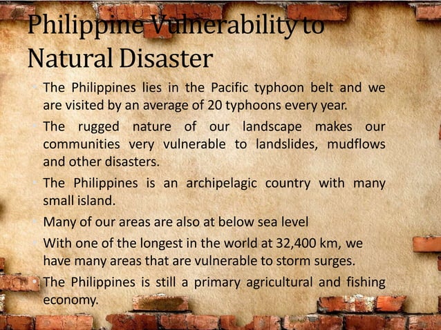 Exposure and Vulnerability (DRRR) | PPTX