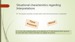 Exposure, Attention and Interpretation -Consumer Behavior | PPTX