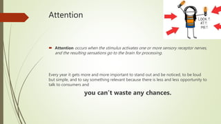 Exposure, Attention and Interpretation -Consumer Behavior | PPTX