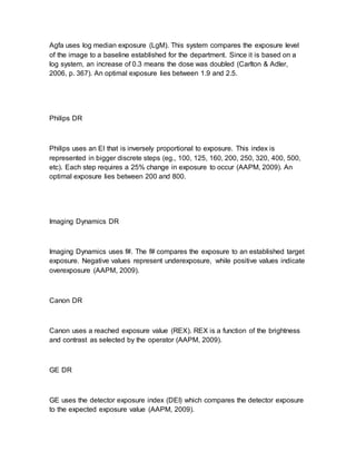 Exposure index | DOCX