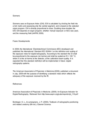 Exposure index | DOCX