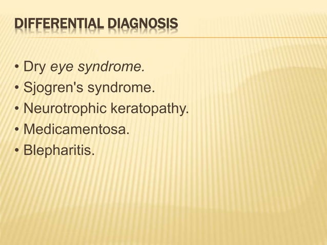 Exposure keratopathy | PPTX | Eye and Vision Conditions | Diseases and ...