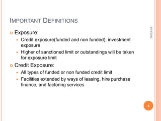 Exposure norms | PPTX