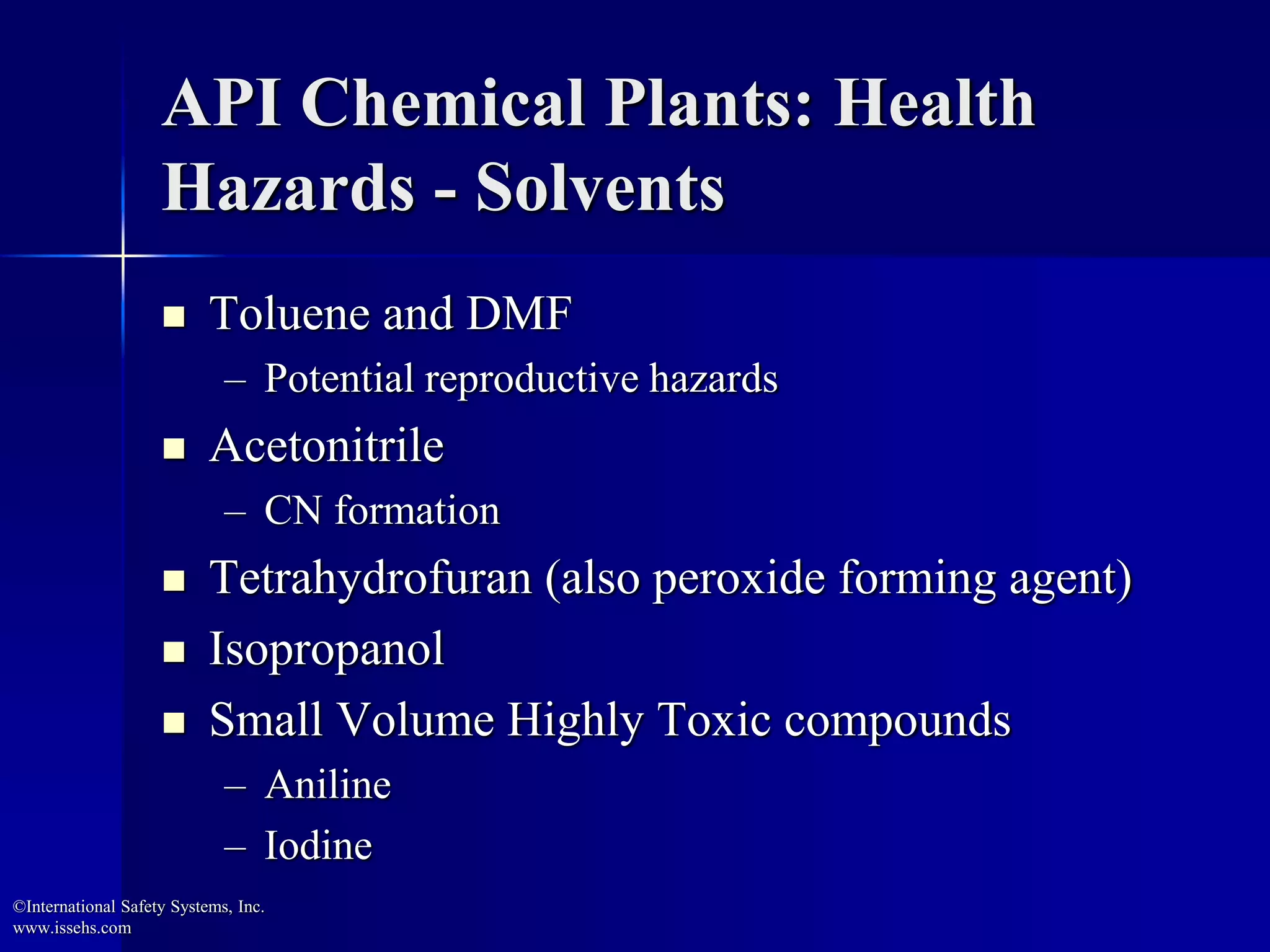 Exposure Risk Assessment Challenges By Maharshi Mehta, ISS In AIHA 2013 ...
