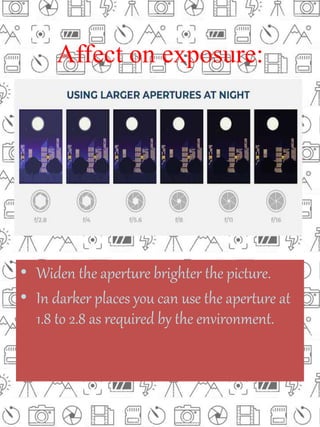 Exposure triangle | PPTX