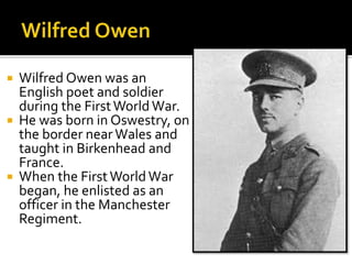 Exposure wilfred owen | PPT