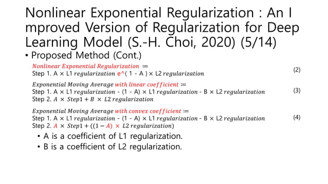 Nonlinear Exponential Regularization : An Improved Version of Regularization for Deep Learning ...