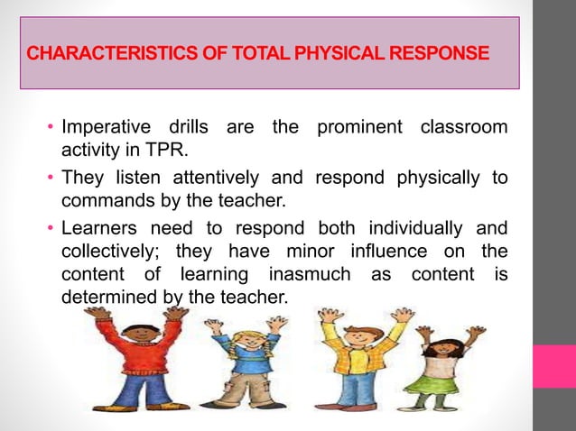 Total physical response | PPT