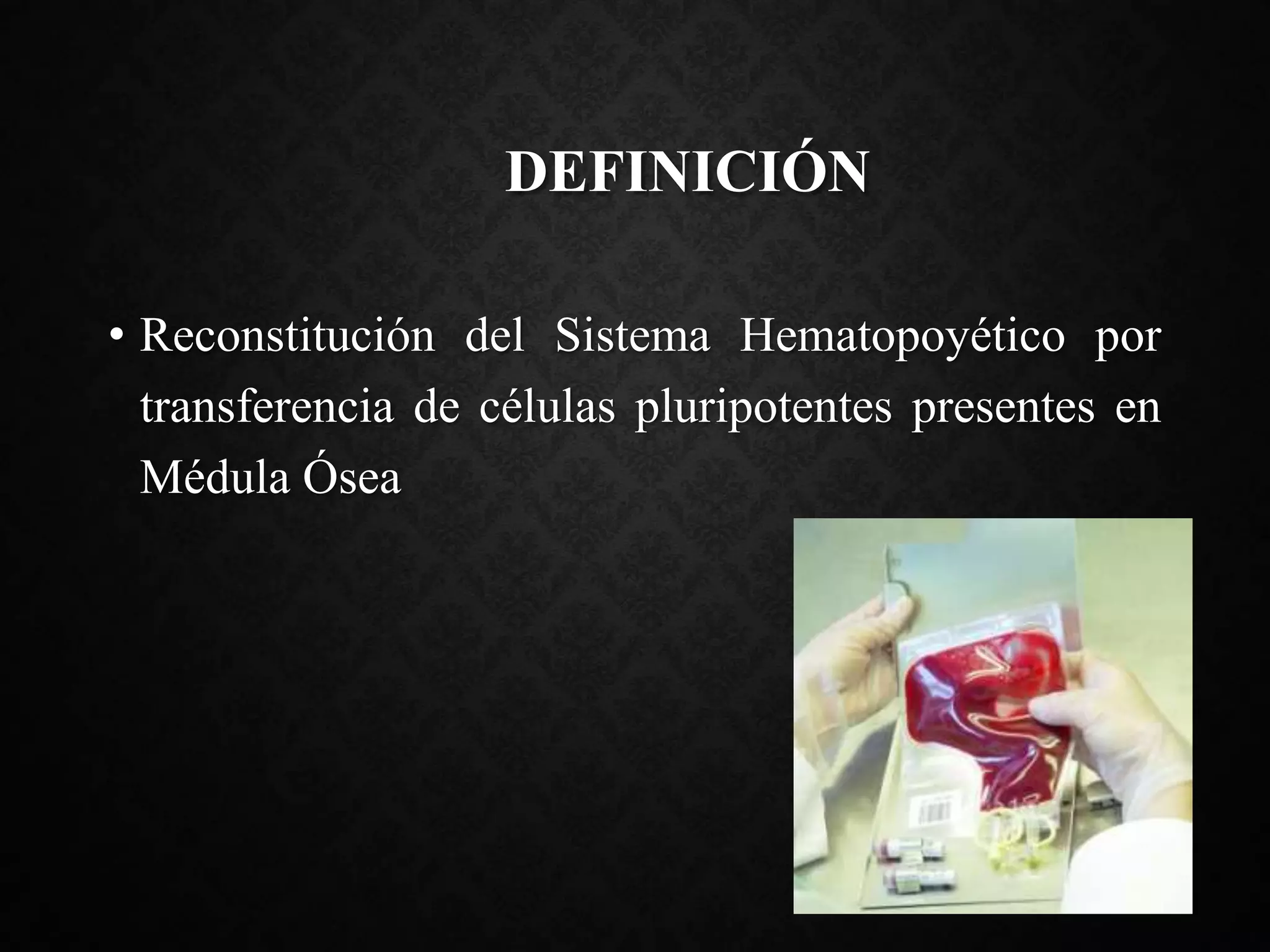 Transplante de Medula Osea | PPTX
