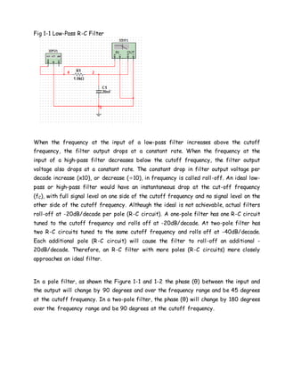 Exp passive filter (9) | DOCX | Digital Audio | Computer Software and ...