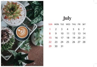 Free Printable - Kalender Meja 3 | PDF