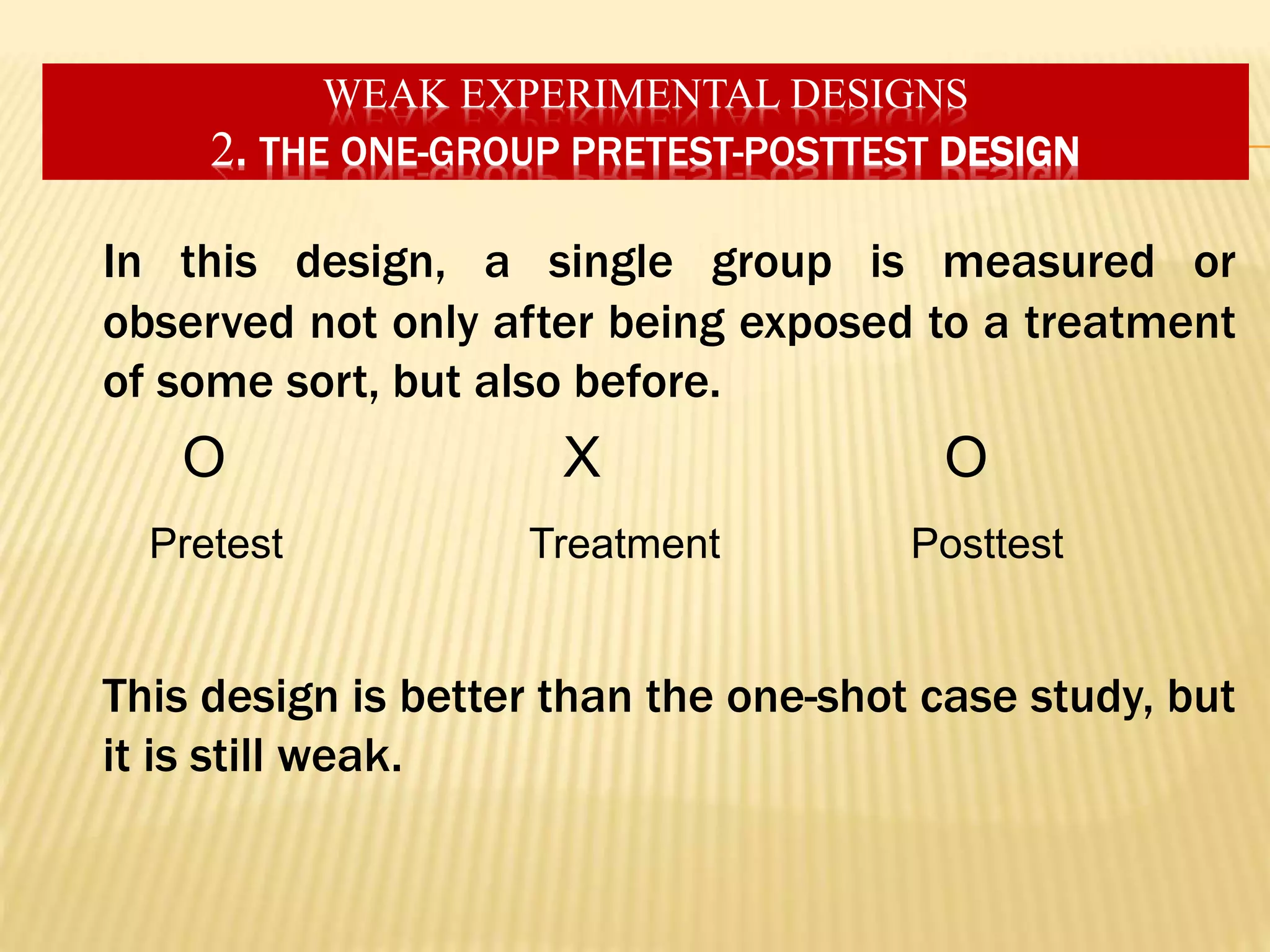 Experimental research designs. ltst.ppt. | PPTX