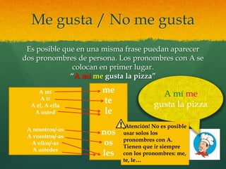 Expresar gustos | PPTX
