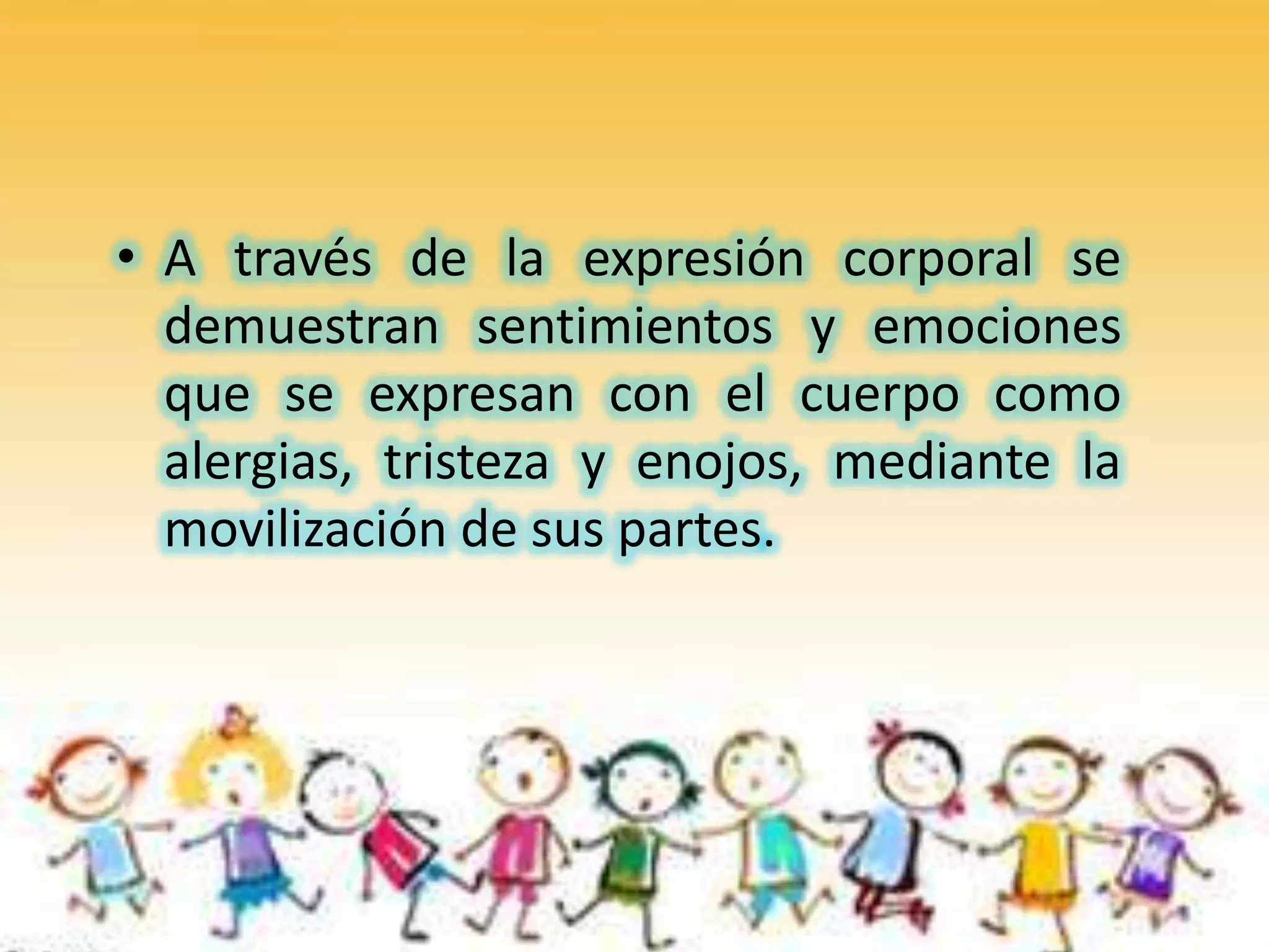 Expresión corporal | PPTX