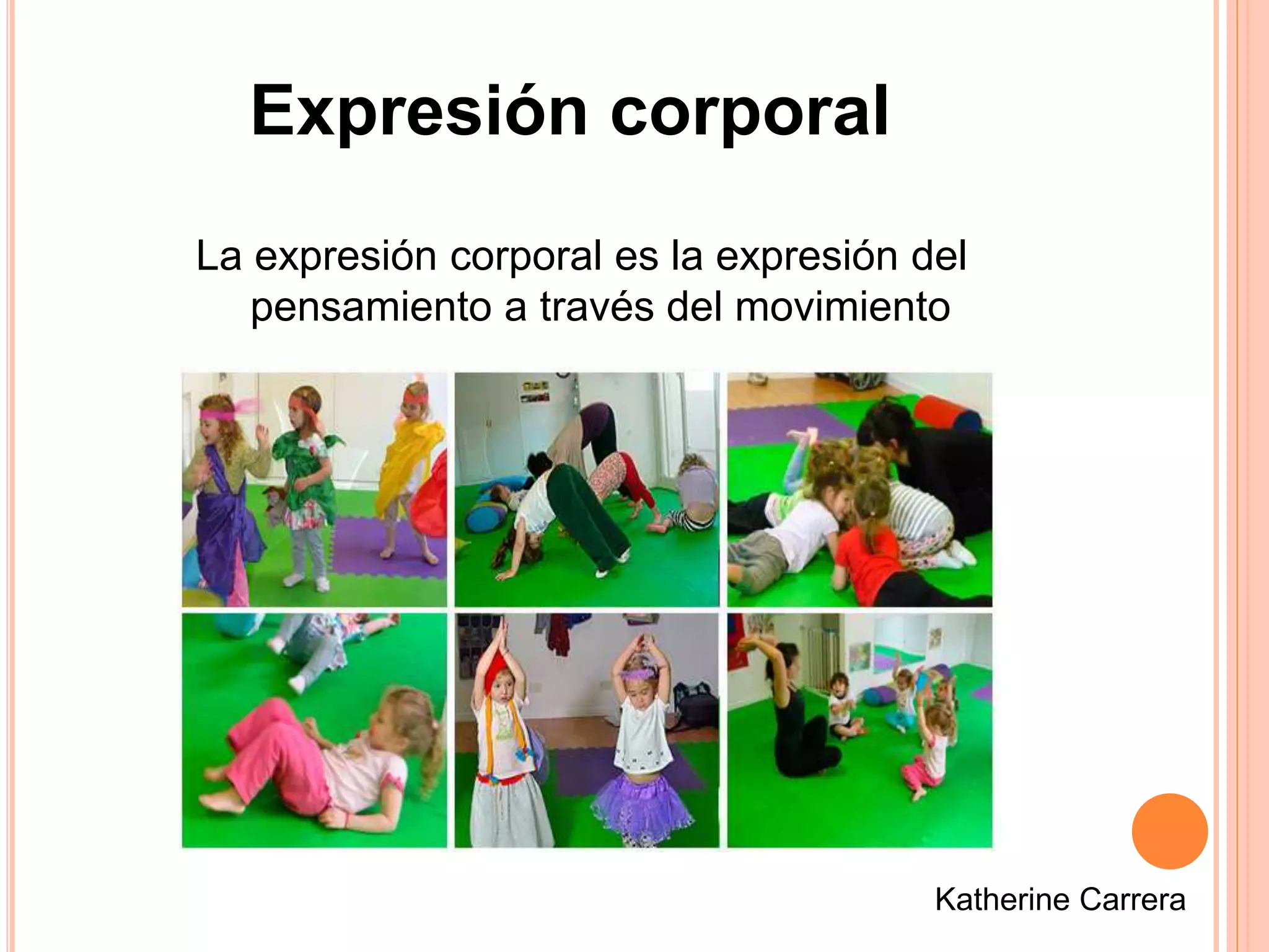 Expresión corporal | PPTX