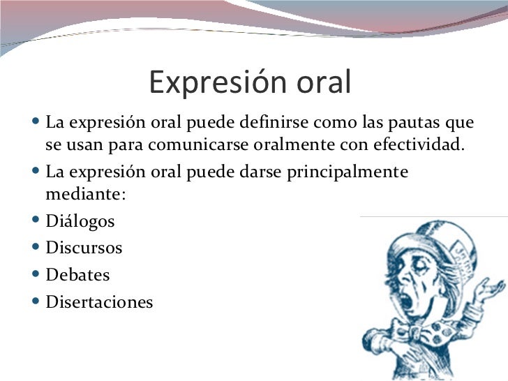 Expresión oral