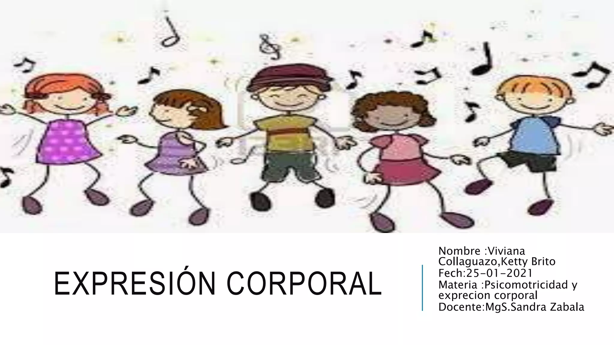 Expresion corporal viviana collaguazo | PPTX
