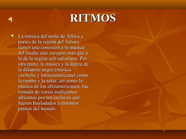 Expresiones artísticas de África | PPT