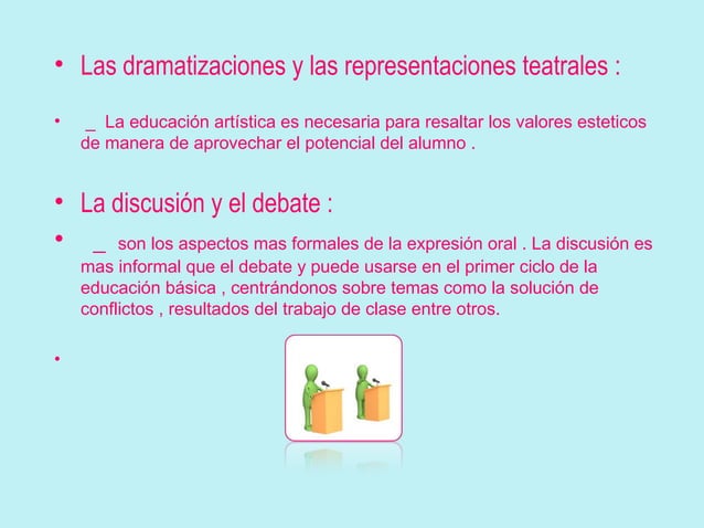 Expresiones , comunicacion oral y escrita | PPT