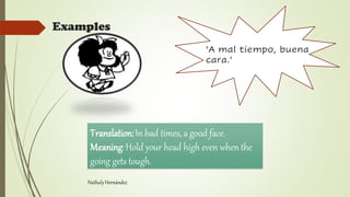 Expresiones idiomáticas/ Idiomatic expressions | PDF