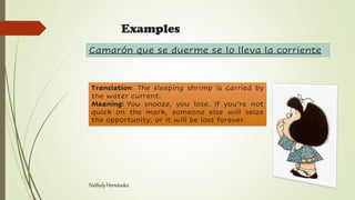 Expresiones idiomáticas/ Idiomatic expressions | PDF