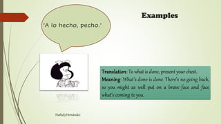 Expresiones idiomáticas/ Idiomatic expressions | PDF