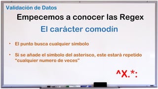 Expresiones regulares | PPT